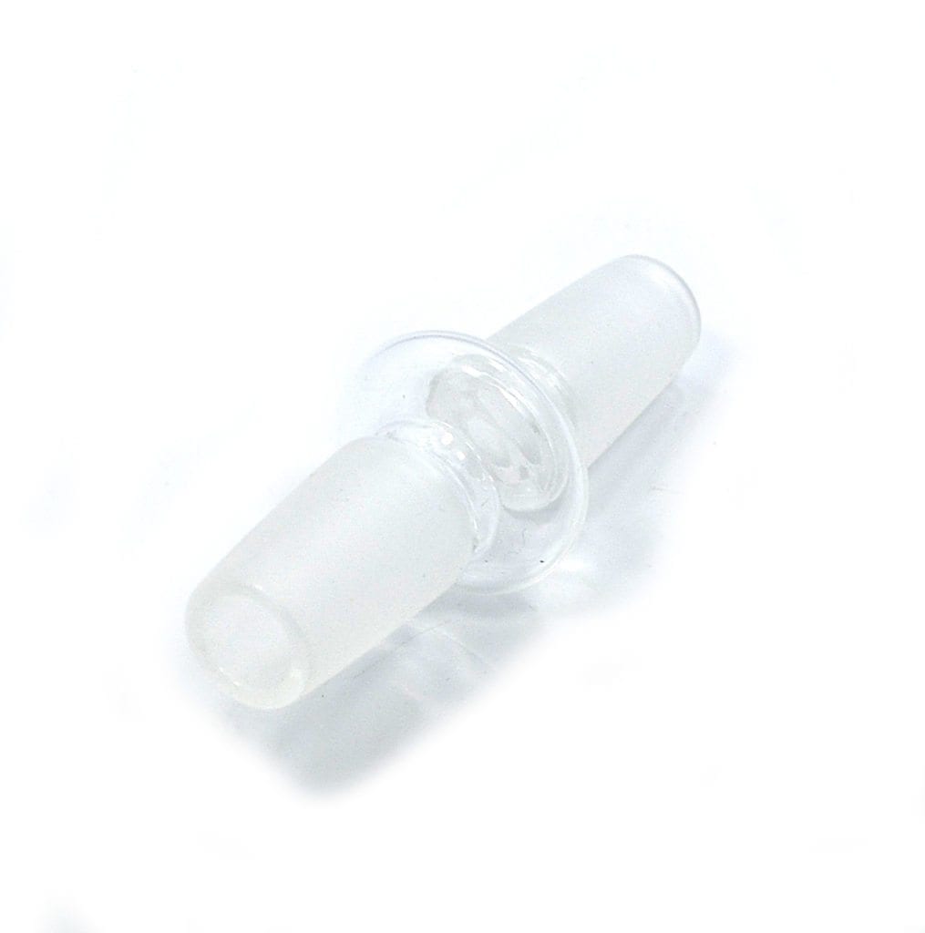 Glass on Glass 18mm Male to 18mm Male Joint adaptor connector