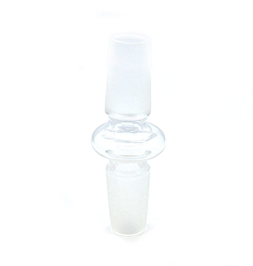 Glass on Glass 18mm Male to 18mm Male Joint adaptor connector