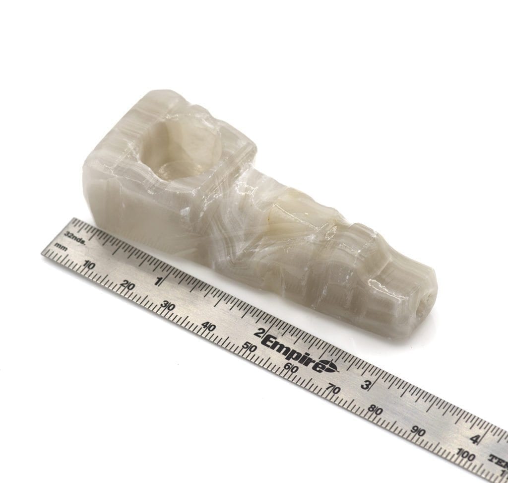Stone Hand Pipe 3" Inches smoking pipe novelty pipe