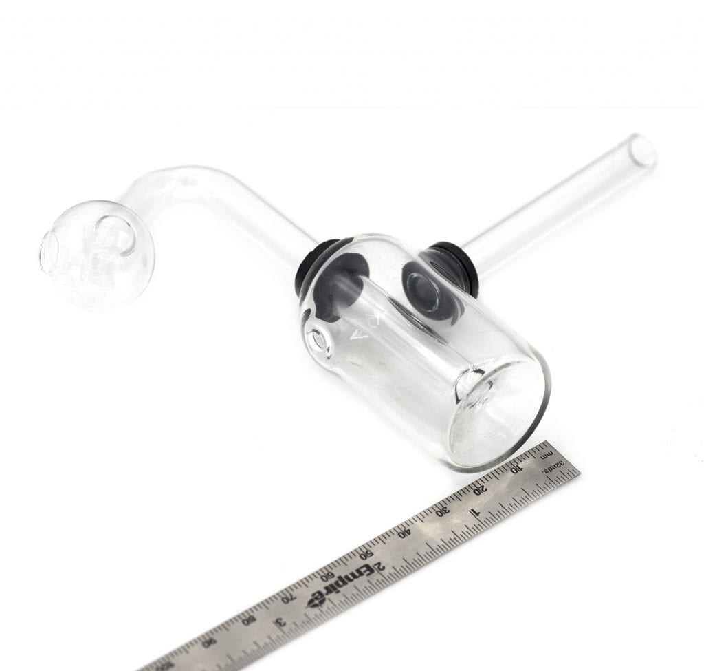 Glass Mini Oil Burner Bubbler Pipe 2" inches w/ carb