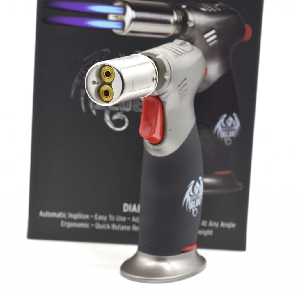 Special Blue Diablo Torch Double Flame Heavy Duty Lighter